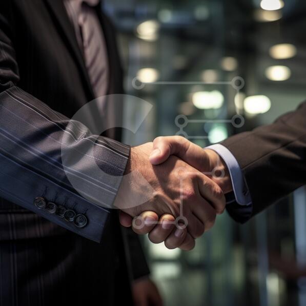 Professional Business Handshake stock photo | Creative Fabrica