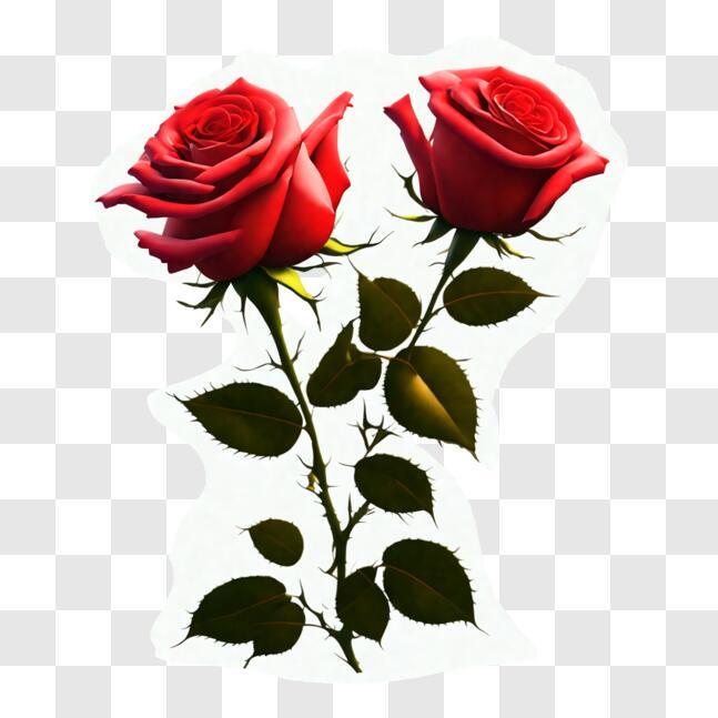 Download Red Roses Bouquet on Black Background PNGs Online - Creative ...