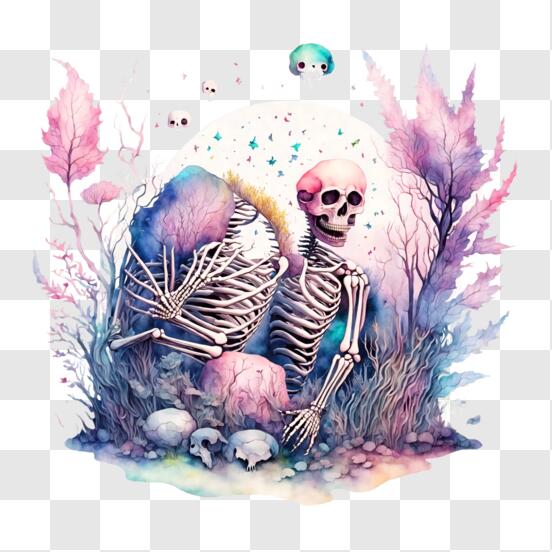 Download Skeleton Doing Handstand Pose PNGs Online - Creative Fabrica