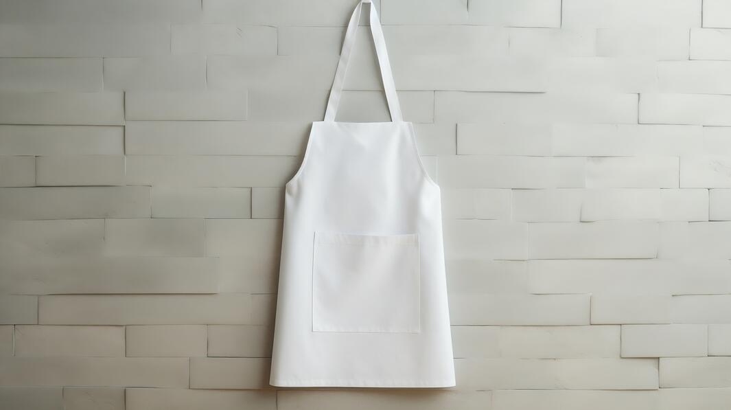 Download White Fabric Apron with Pockets Mockups Online - Creative Fabrica