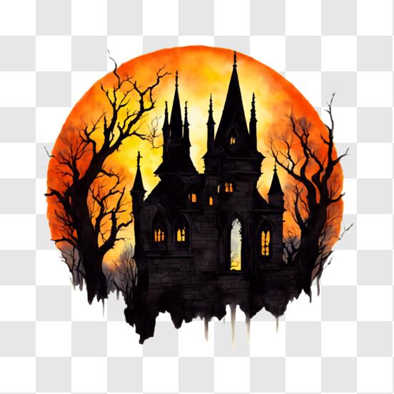 Spooky Castle PNG - Download Free & Premium Transparent Spooky Castle ...