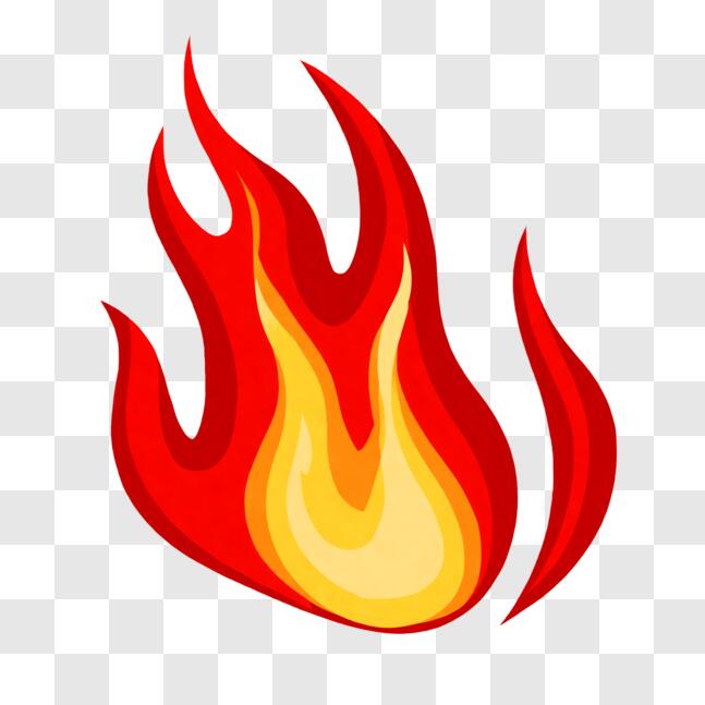 Download Fire Flame Icon for Fire Safety PNGs Online - Creative Fabrica