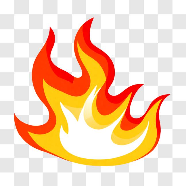 Download Brightly colored fire flame PNGs Online - Creative Fabrica