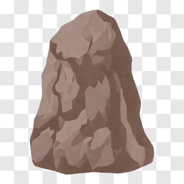 Télécharger Rocher brun avec une texture rugueuse PNGs En Ligne ...