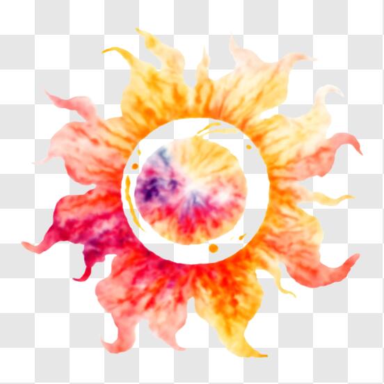 Download Bright and Colorful Sun Art PNGs Online - Creative Fabrica
