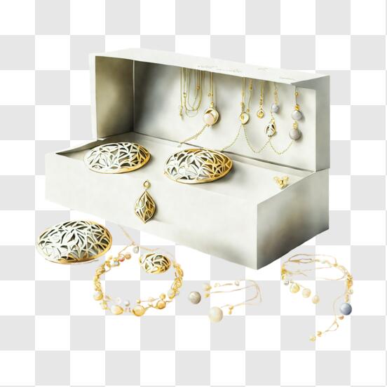 Collection De Bijoux En Or PNG - Téléchargez des Images Collection De ...