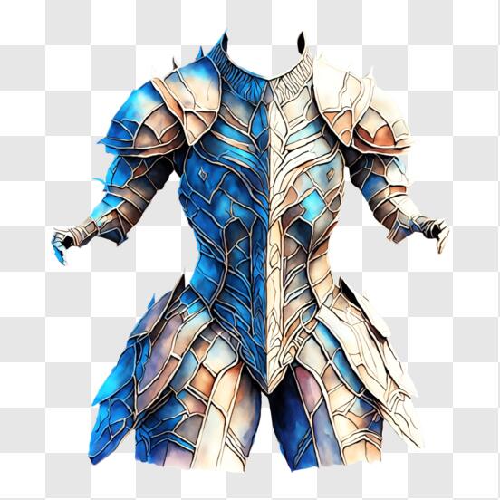 Download Adorable Picture of a Chibi Female Warrior or Angel in Blue ...