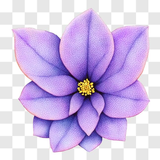 Flor Morada Transparente Flor Morada' Posavasos | Spreadshirt