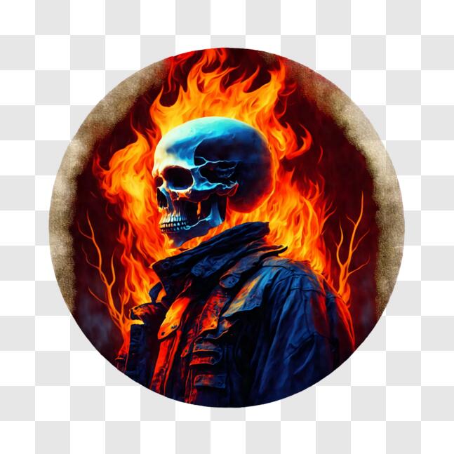 Zwarte Vlammende Schedel Champ Dual Aansteker 3D Skull PyroProducts