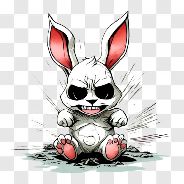 Download White Bunny Advertisement for Five Nights at Freddy's PNGs ...