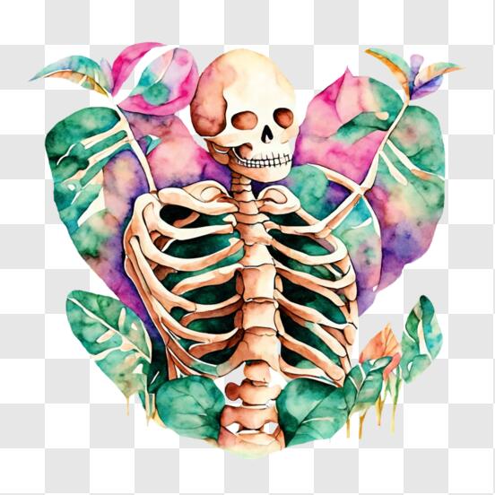 Download Skeleton Doing Handstand Pose PNGs Online - Creative Fabrica