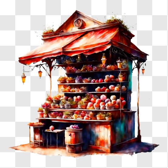 Produce Stand PNG - Download Free & Premium Transparent Produce Stand ...