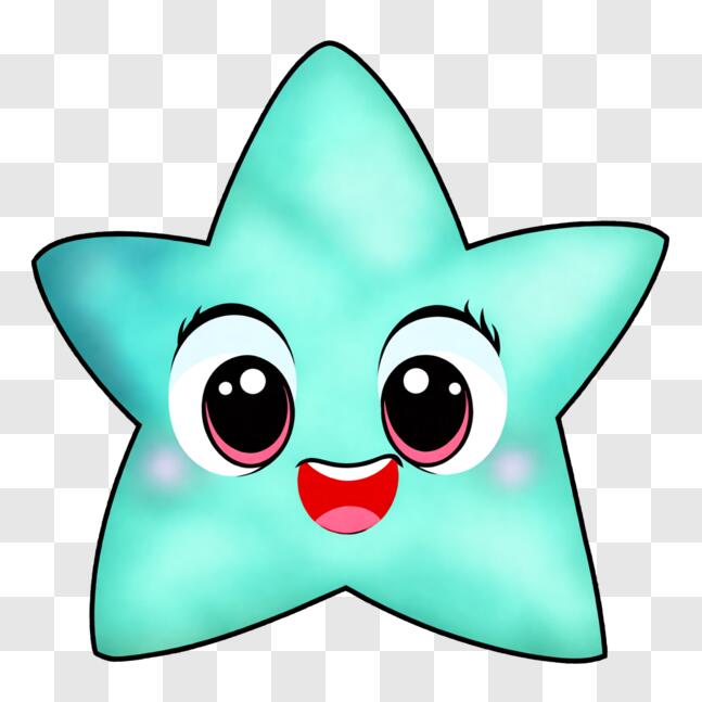 Descarga Estrella de dibujos animados sonriente con grandes ojos y ... Descarga Estrella de dibujos animados sonriente con grandes ojos y ...