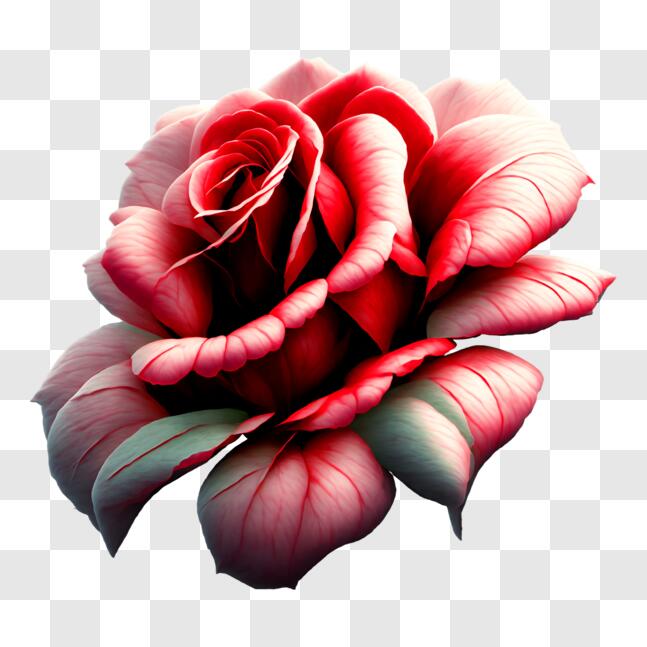 Download Single Red Rose on Black Background PNGs Online - Creative Fabrica