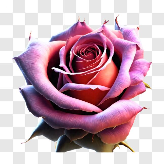 Download Beautiful Pink Rose PNGs Online - Creative Fabrica