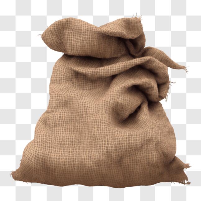 Télécharger Sac en toile de jute ou sac vide PNG En Ligne - Creative ...