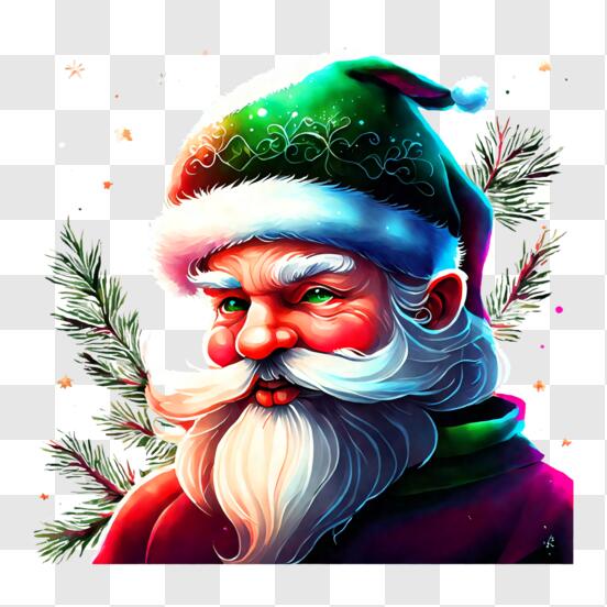Santa Claus Face Png