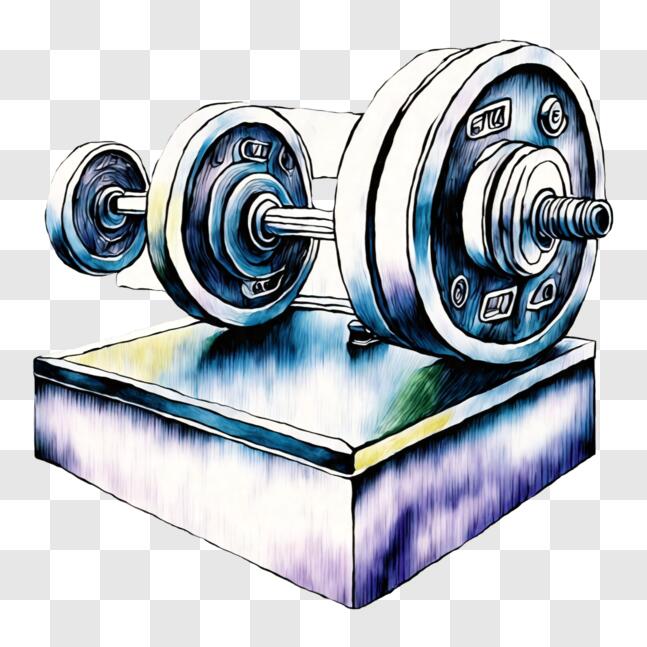 Download Two Weights on Top of Each Other - Exercise and Fitness PNGs ...