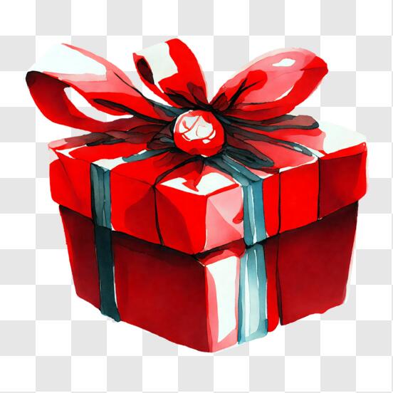 Red Birthday Present PNG - Download Free & Premium Transparent Red ...
