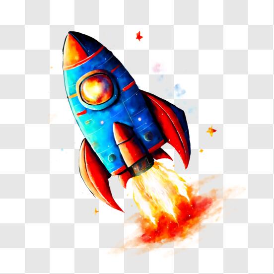 Rocket Ship Artwork at Leonard Gagliano blog