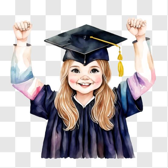 Graduation Girl PNG - Download Free & Premium Transparent Graduation ...
