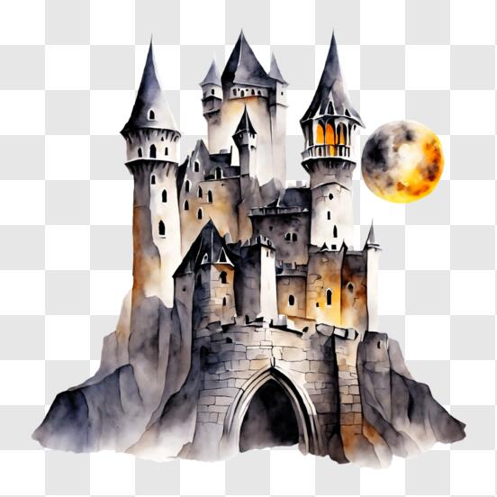 Spooky Castle PNG - Download Free & Premium Transparent Spooky Castle ...