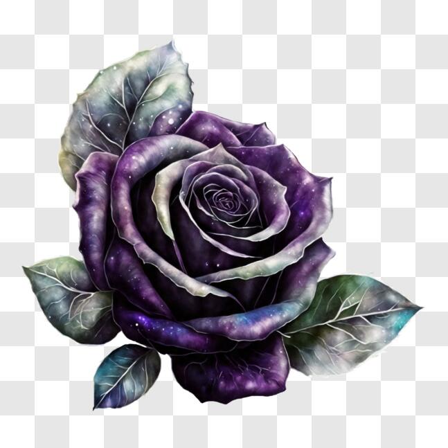 Download Purple Rose Abstract Painting Wallpaper PNGs Online - Creative ...