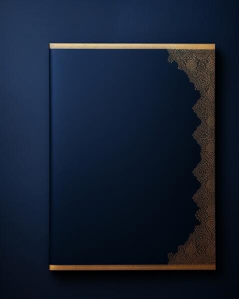 Download Black and Gold Book Cover with Golden Trim Mockups Online ...
