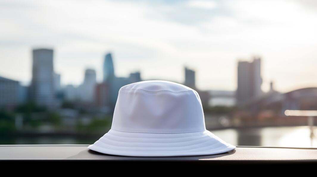 Download White Bucket Hat with City Skyline View Mockups Online ...