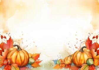 Download Autumn Watercolor Frame for Thanksgiving Celebrations ...