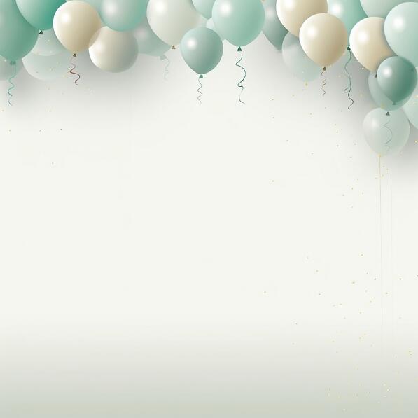Download Colorful Balloons on White Background Backgrounds Online ...