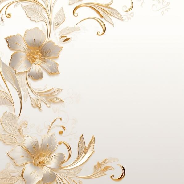 Download Elegant Gold Floral Background Backgrounds Online - Creative ...