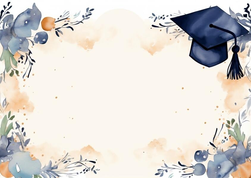Télécharger Félicitations diplômé ! Chapeau de graduation bleu avec ...
