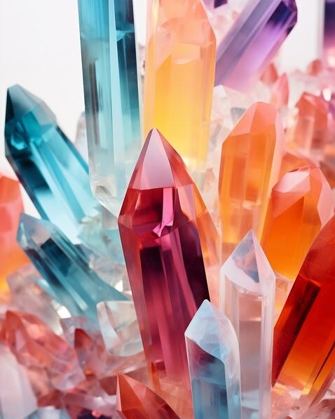 Download Colorful Crystals Collection Backgrounds Online - Creative Fabrica