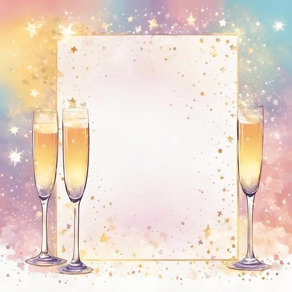 Download Colorful Background with Champagne Glasses Backgrounds Online ...