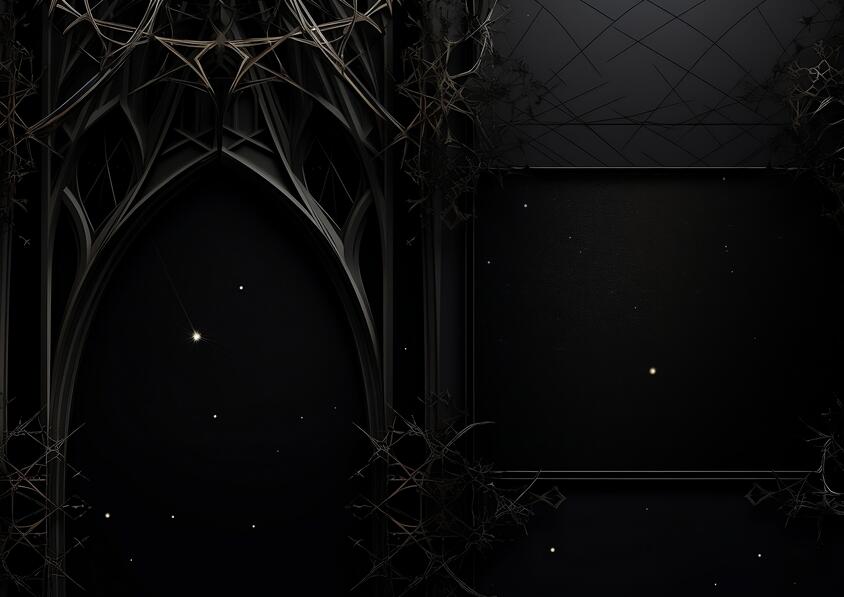 Download Dark Gothic-themed Image with Ornate Doors and Archway ...