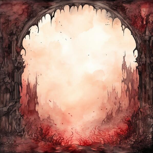 Download Dark Artwork with Archway and Blood Backgrounds Online ...