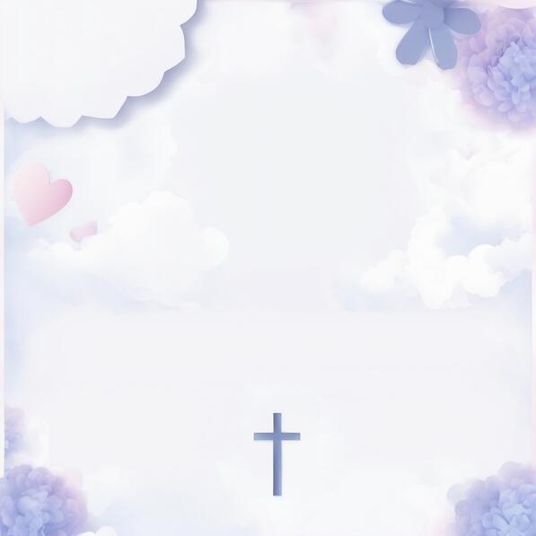 Download Religious Cross Ornament on Blue Background Backgrounds Online ...