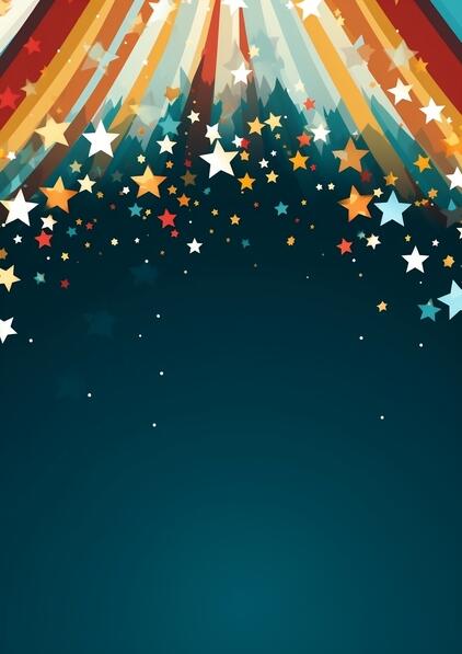 Download Colorful Star Background for Events and Celebrations ...