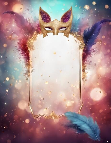 Download Colorful Masquerade Background for Events and Celebrations ...