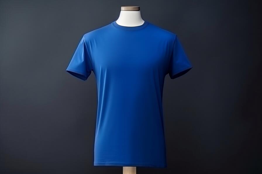 Download Blue T-Shirt on Mannequin Dummy Mockups Online - Creative Fabrica