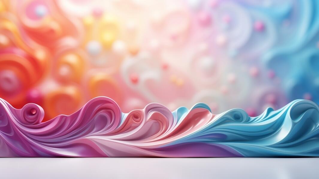 Download Colorful Abstract Background with Swirls and Patterns ...
