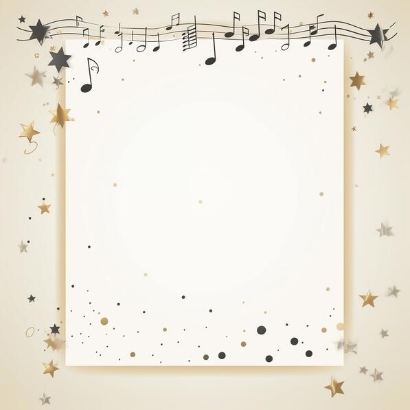 Download Blank Musical Note and Star Paper Background Backgrounds ...