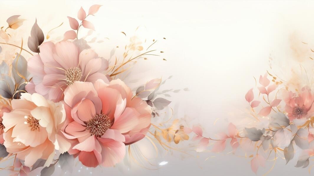 Download Pink and Beige Floral Background Backgrounds Online - Creative ...