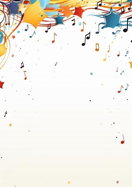 Download Colorful Music Background with Musical Instruments Backgrounds ...