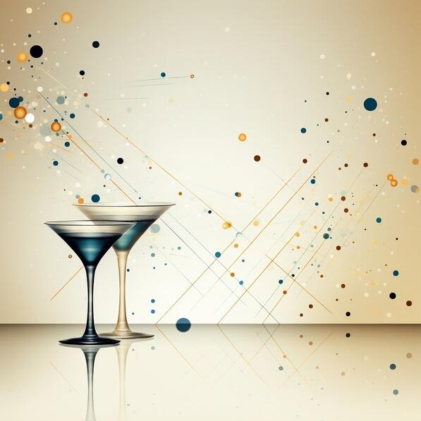 Download Martini Glasses on Beige Background Backgrounds Online ...