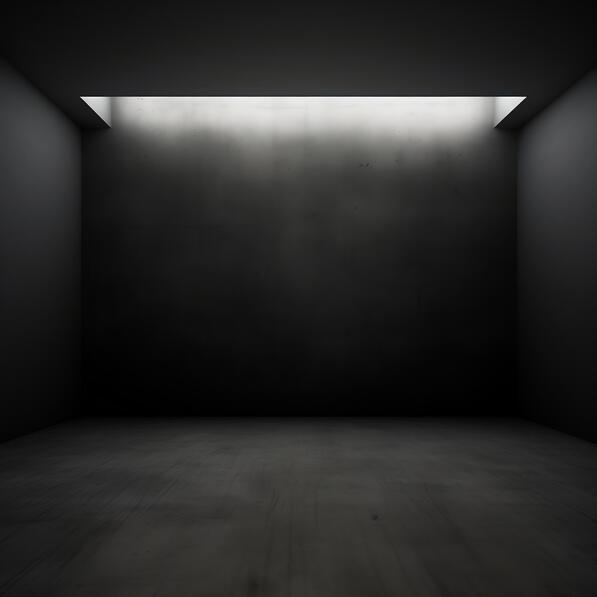 Download Empty Dark Room with Bright Ceiling Light Backgrounds Online ...