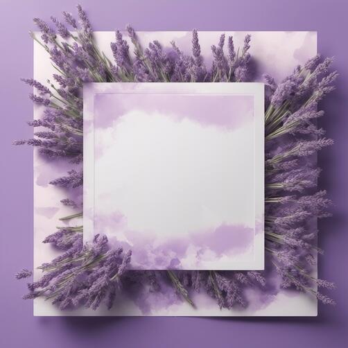Download White Frame with Daisy Flowers on Gray Background Backgrounds ...