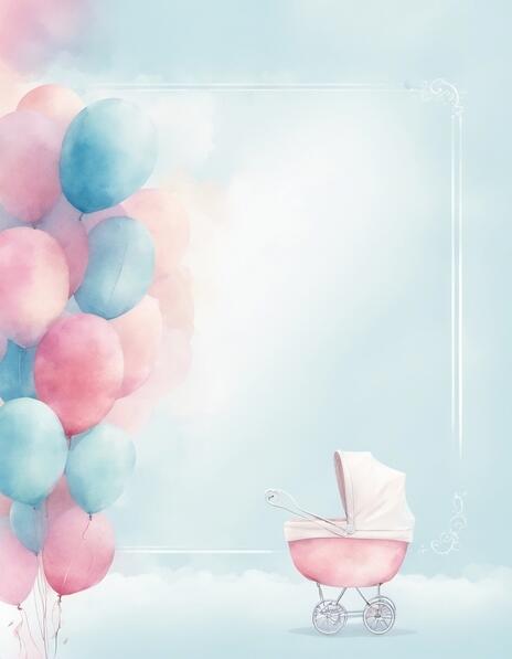 Download Announcing the Arrival of Your Baby with a Beautifully ...