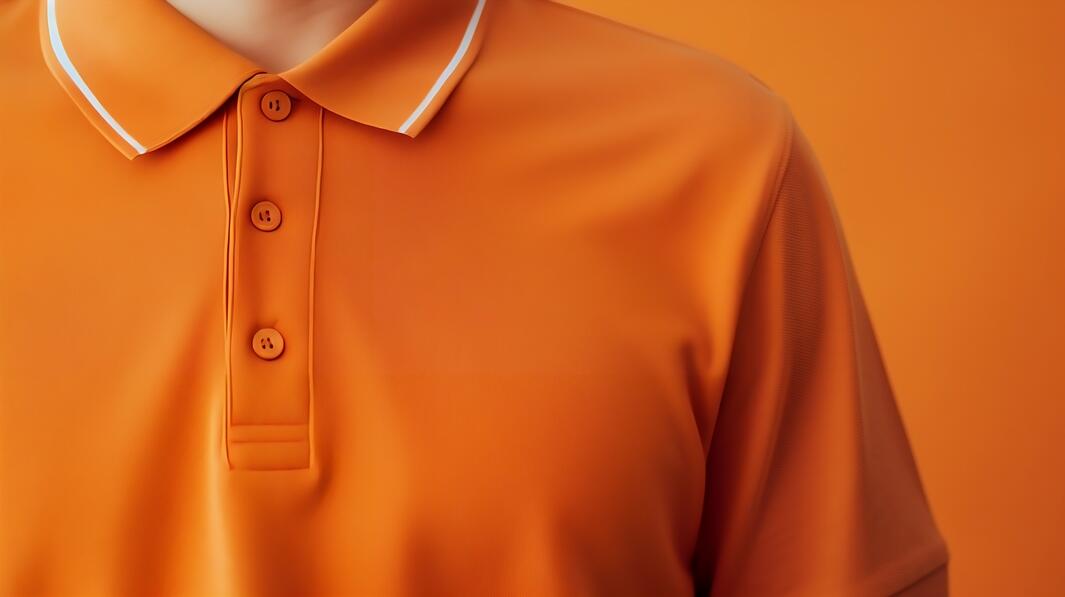 Download Man in Orange Polo Shirt Mockups Online - Creative Fabrica